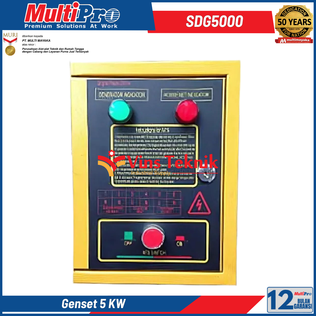 Multipro ATS SDG 5000 untuk Genset 5 KW